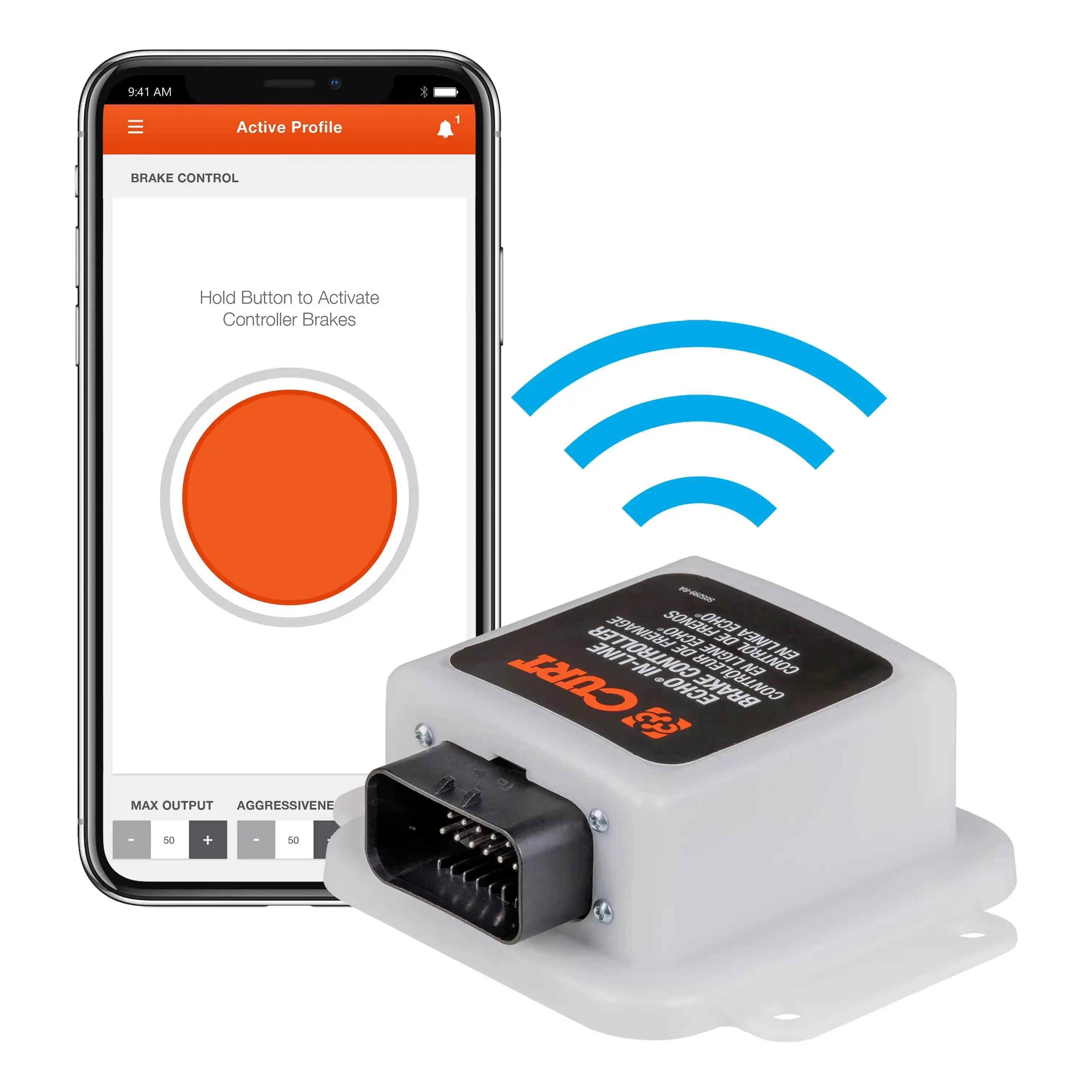 CURT 51200 - Echo Brake Controller – TruckPoint: Truck Accessories ...